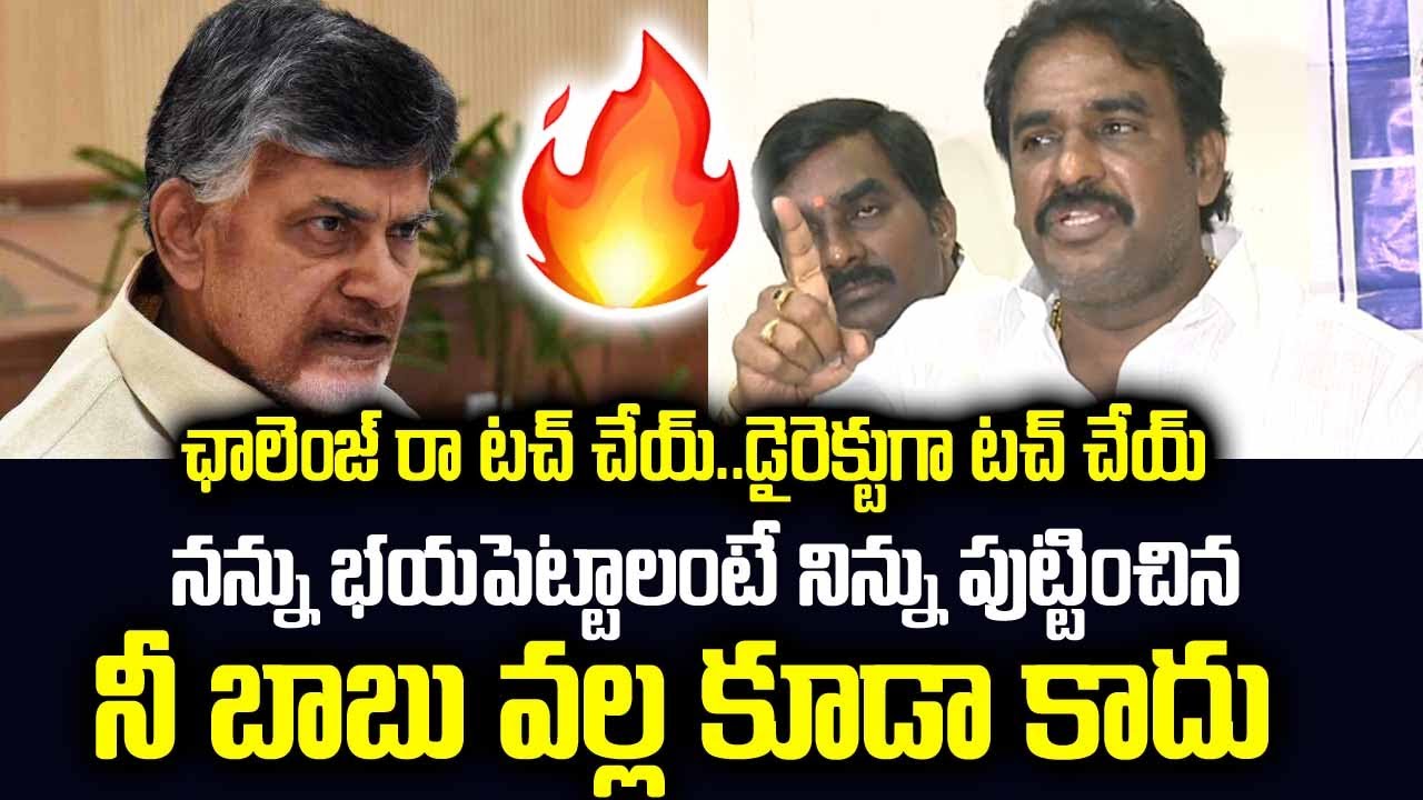 దాడి చేపిస్తా..పల్నాడు పులిని..డైరెక్టుగా రా ఛాలెంజ్ | MLA Pinneli Rama ...