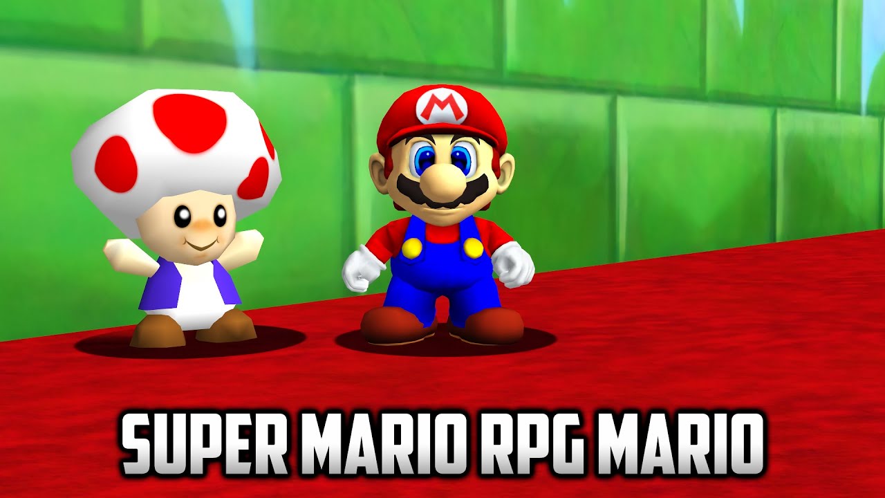 ⭐ Super Mario 64 PC Port - Super Mario RPG Mario - YouTube