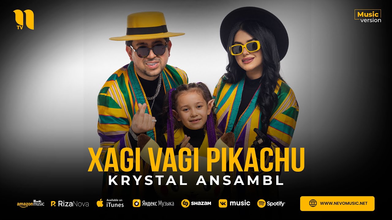 Krystal Ansambl - Xagi Vagi Pikachu (audio 2023) - YouTube