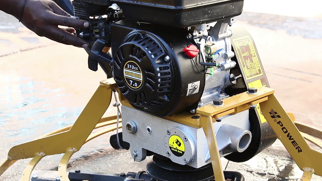 H-Power Power Trowel driven by Rato Engine || Goscor Power Products ...