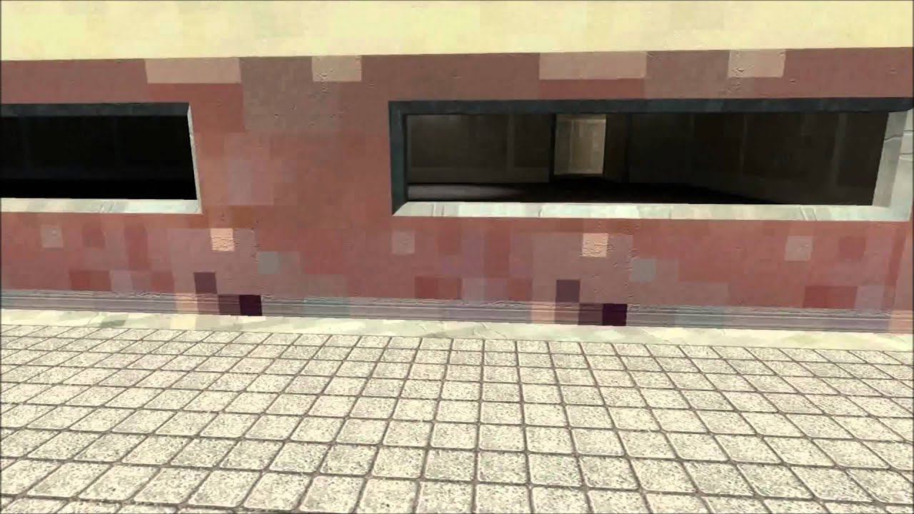 Garry's Mod Turn's Into Minecraft - YouTube