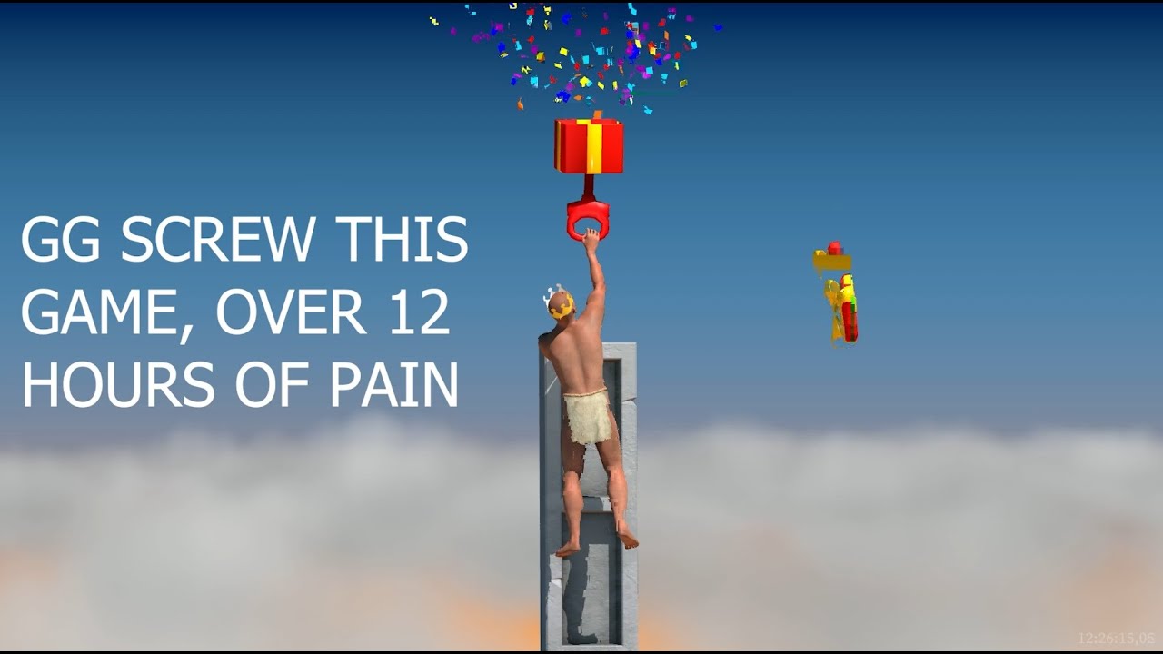 A Difficult Game About Climbing - NEW RAGE+ Map - Last Area and Clear ...