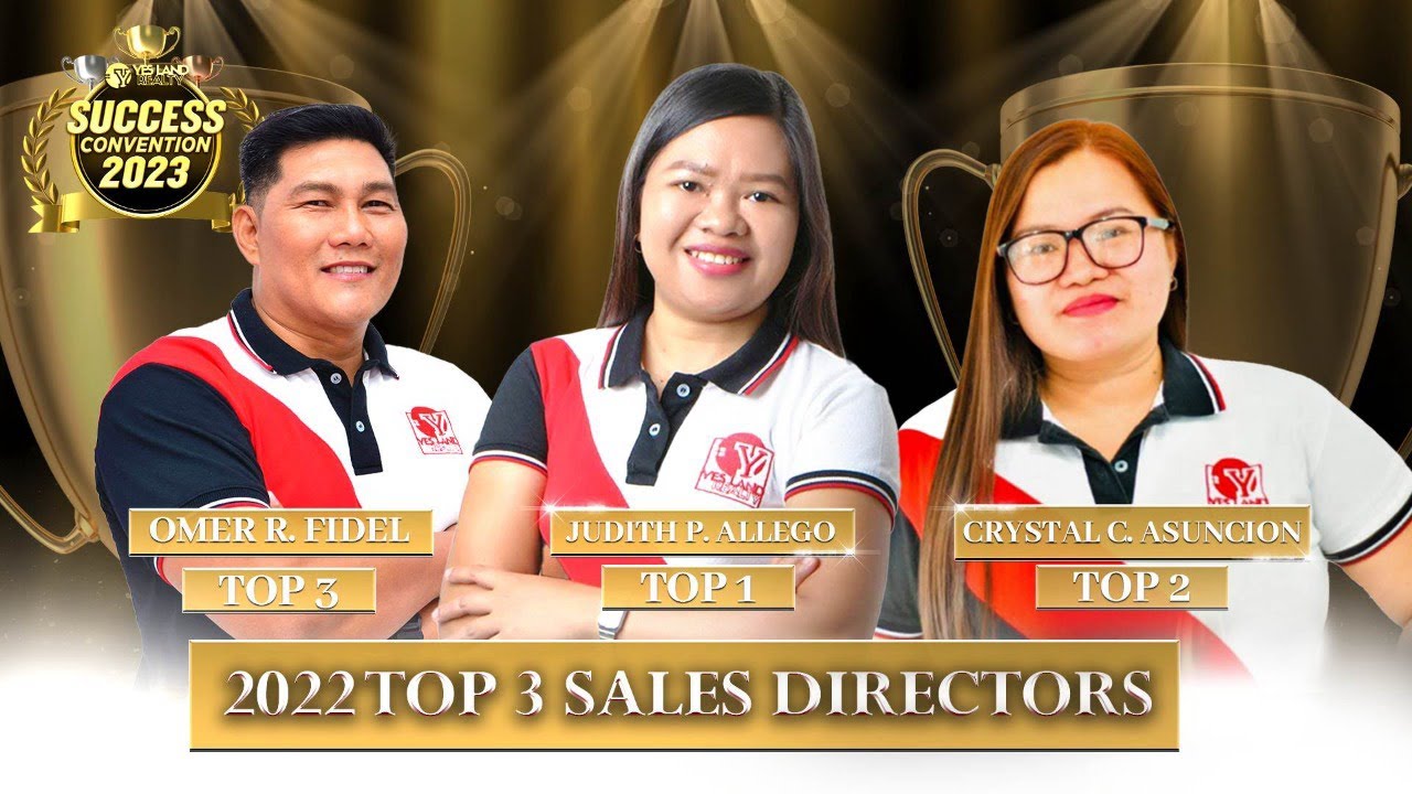 YES Land Realty Presents: 2022 Top 3 Sales Directors - YouTube