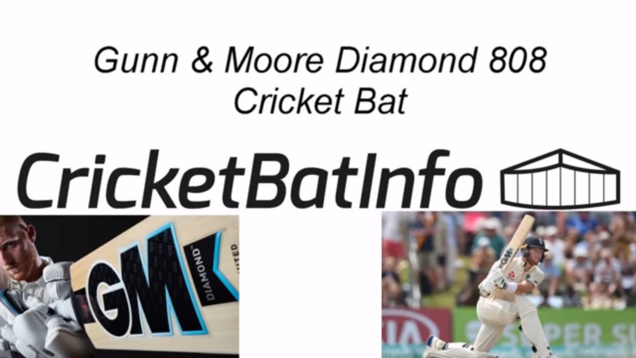 GM Diamond 808 Cricket Bat Review - YouTube