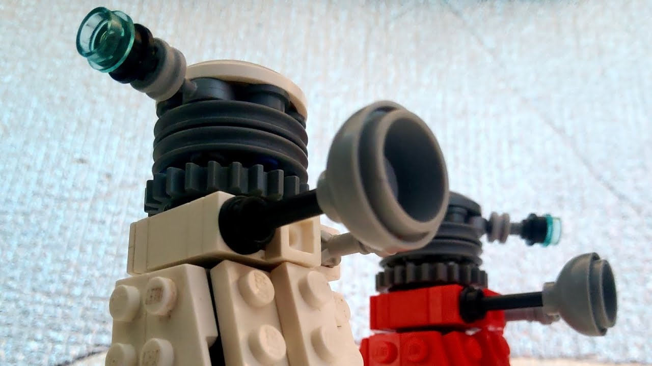 The Daleks In LEGO - YouTube