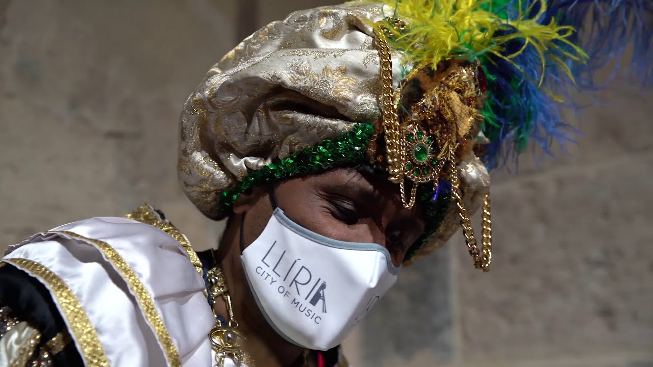 El Rey Baltasar anuncia la llegada de los Reyes Magos a Llíria | Martes ...