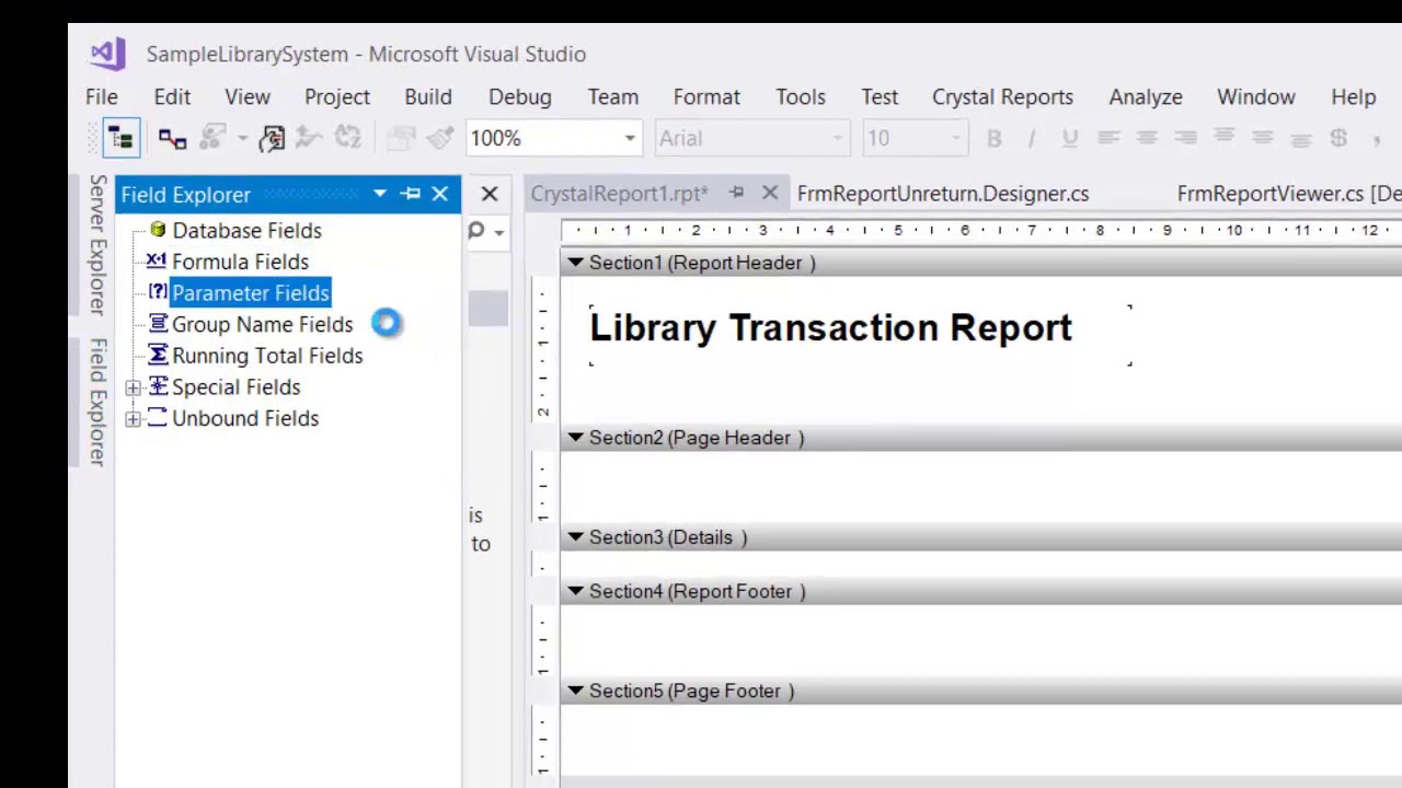 How to add a crystal report to C# Form Project - YouTube