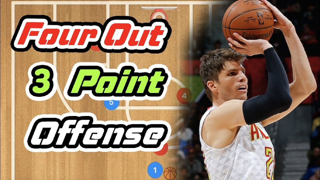 4 Out 3 Point Basketball Plays - YouTube