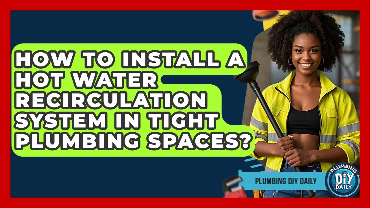 How To Install A Hot Water Recirculation System In Tight Plumbing ...
