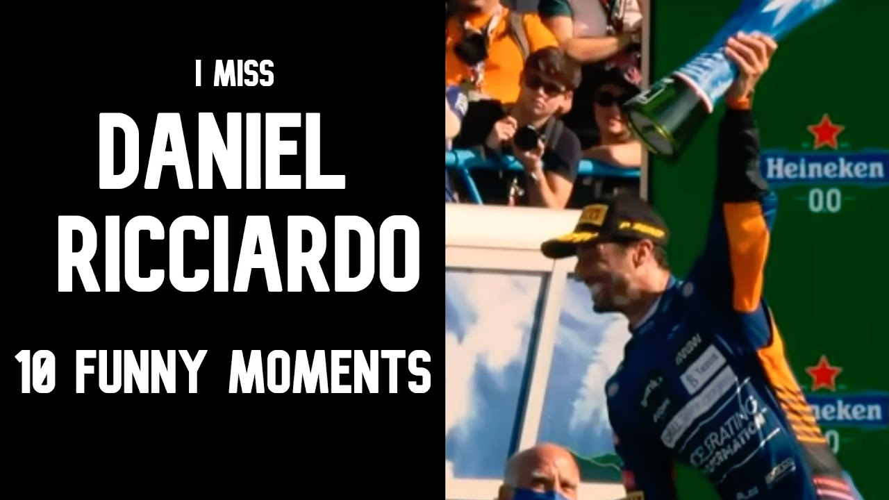 Daniel Ricciardo | 10 funny moments - YouTube