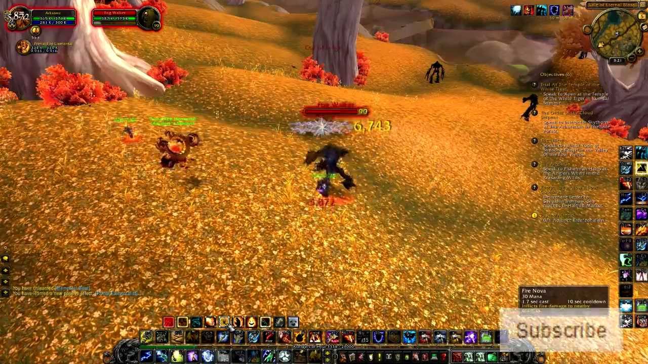 MoP Leveling Guide (Elemental Shaman) - YouTube