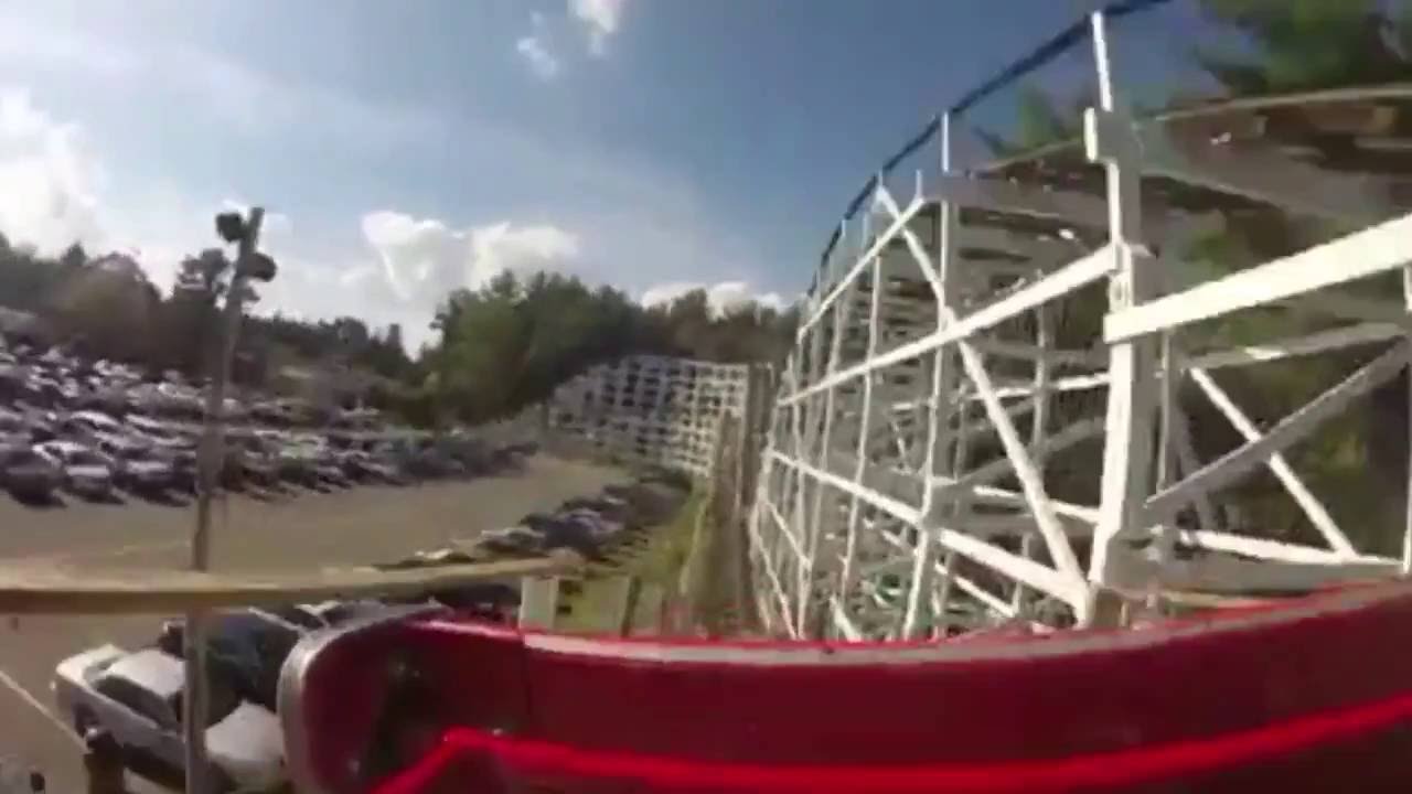 Yankee Cannonball on-ride HD Canobie Lake Park - YouTube