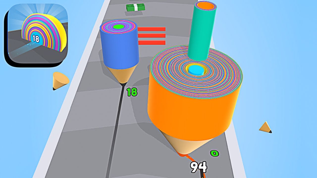 Wrapper Runner - All Levels Gameplay Android,ios (Levels 108-110) - YouTube