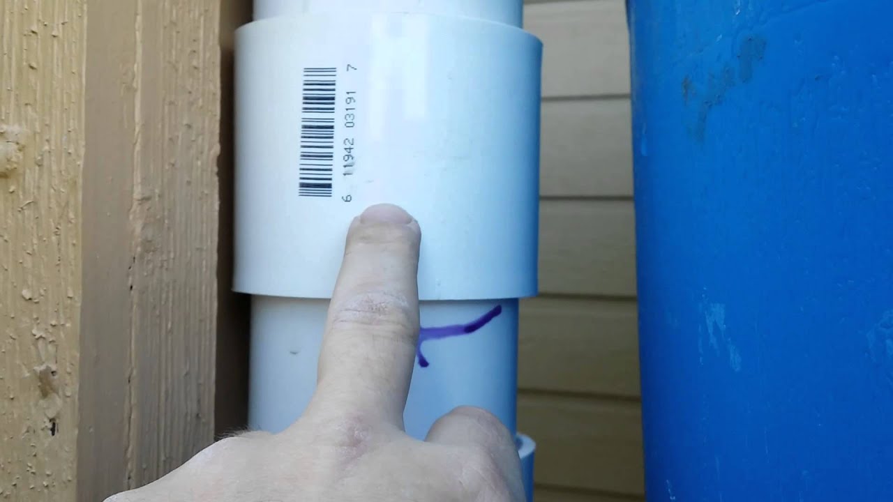 First flush system - YouTube