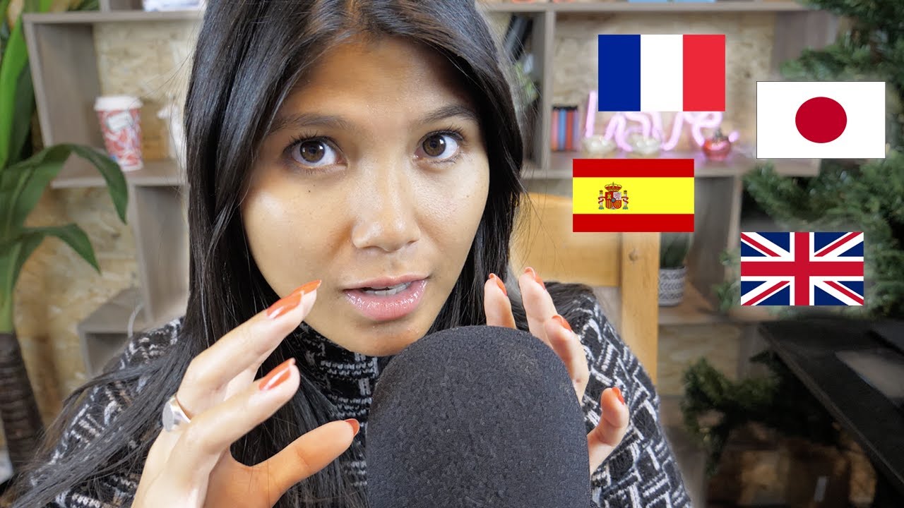 ASMR IN DIFFERENT LANGUAGES 🌎 - YouTube