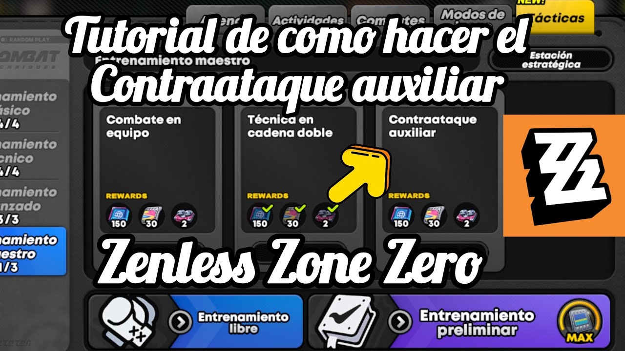 Tutorial rápido de cómo hacer el Contraataque Auxiliar - Entrenamiento ...