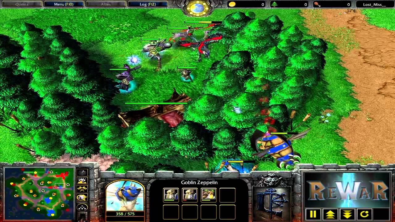 Yumiko(HU) vs Nicker(NE) - Game 1 - WarCraft 3 Frozen Throne - RN1627 ...