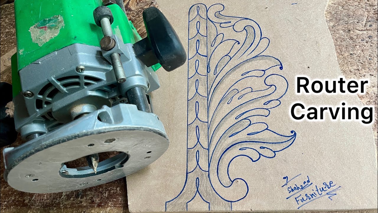 Beautiful Wood Carving Creative Router Skills and Techniques - YouTube