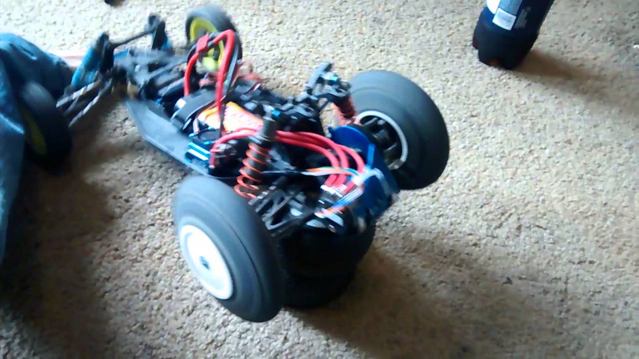 Losi xx with 4.5 turn Novak quick test - YouTube