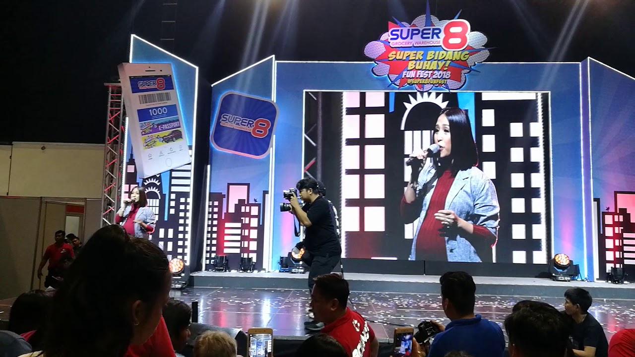 Jolina Magdangal ( Paper Roses - Super8 Fun Fest 2018 ) - YouTube