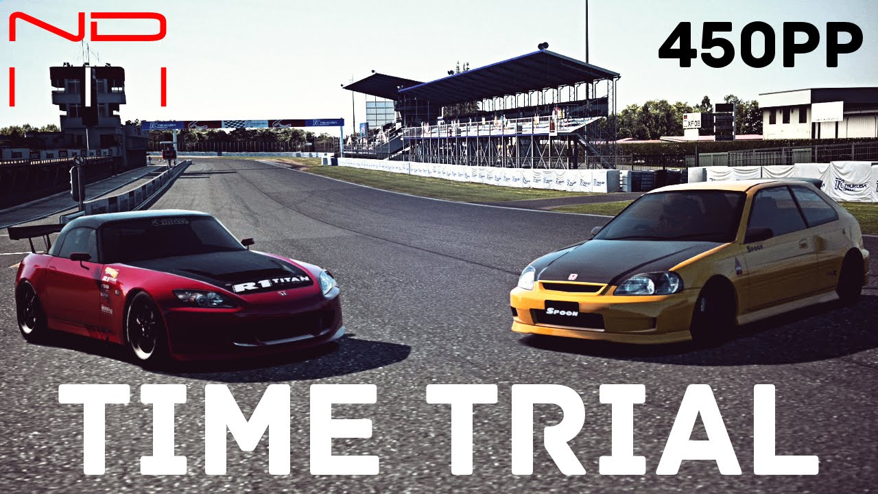Amuse S2000 R1 '04 vs Spoon CIVIC TYPE R (EK) '00 - Tsukuba Circuit ...