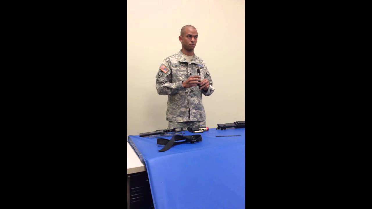 M4 Carbine Assembly - YouTube