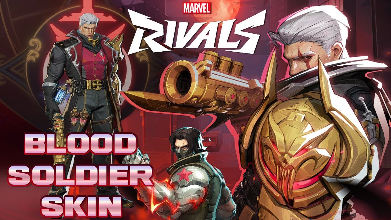 MARVEL RIVALS / Winter Soldier - Blood Soldier Skin Gameplay And ...