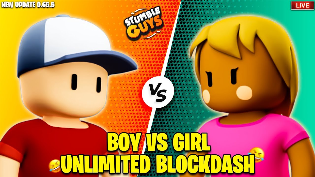 Boy vs Girl Sunday Special Skin War😎Stumble Guys Live | Valorant Later ...