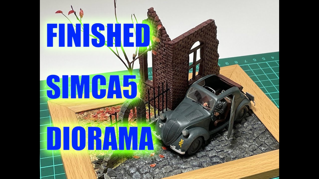 #7 FINISHED 1/35 TAMIYA SIMCA5 - YouTube