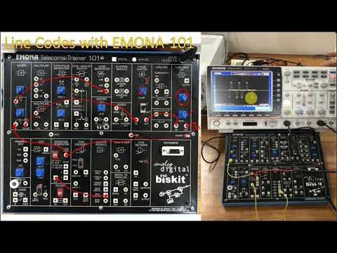 Line Coding Lab Experiment: Oscilloscope & EMONA Board | ADC 4.16 - YouTube