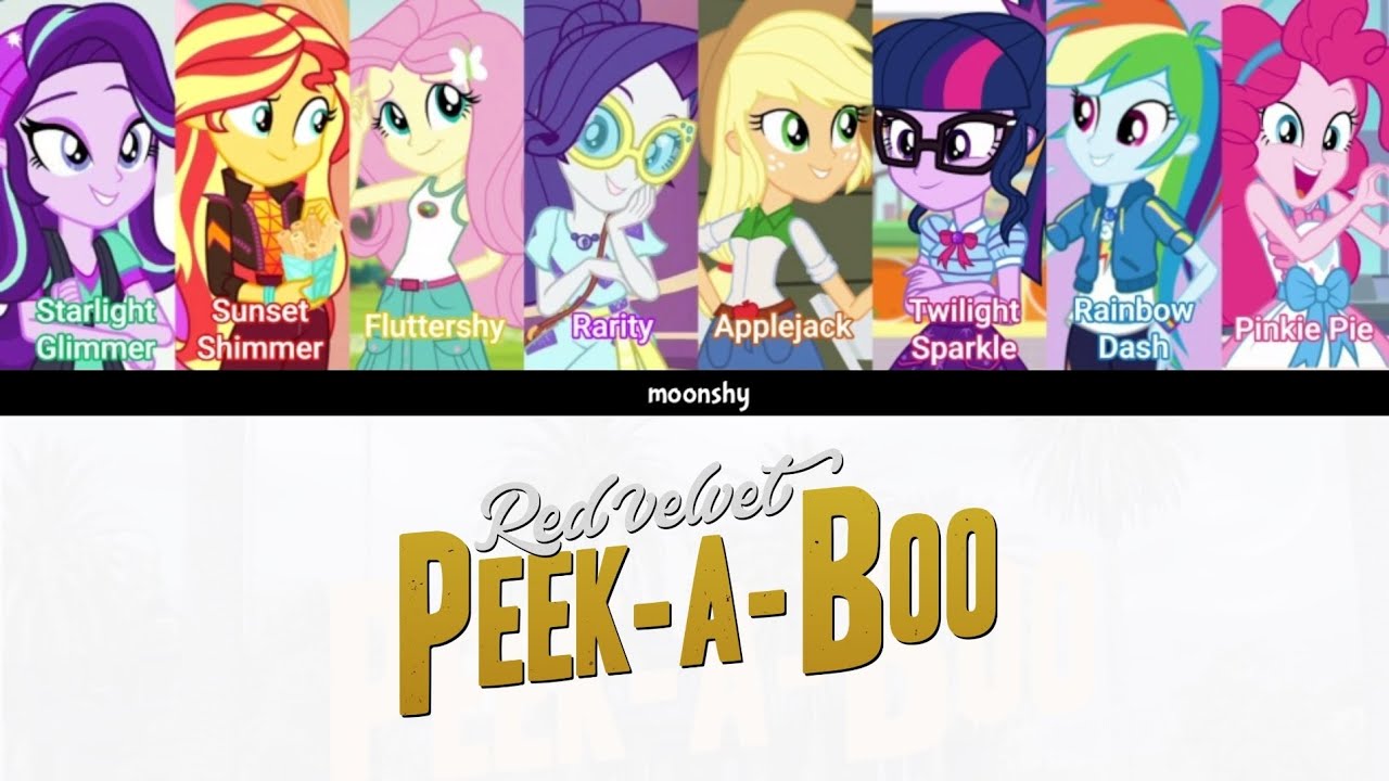 HOW WOULD MLP SING PEEK A BOO BY RED VELVET - YouTube