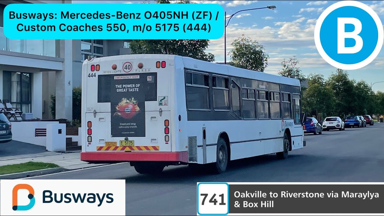 Busways: Mercedes-Benz O405NH (ZF) / Custom Coaches 550, m/o 5175 (444 ...