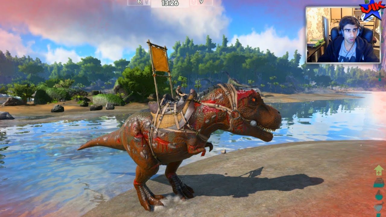 T-REX TIME! - Ark Survival Of The Fittest #3 - Ark Hunger Games - YouTube