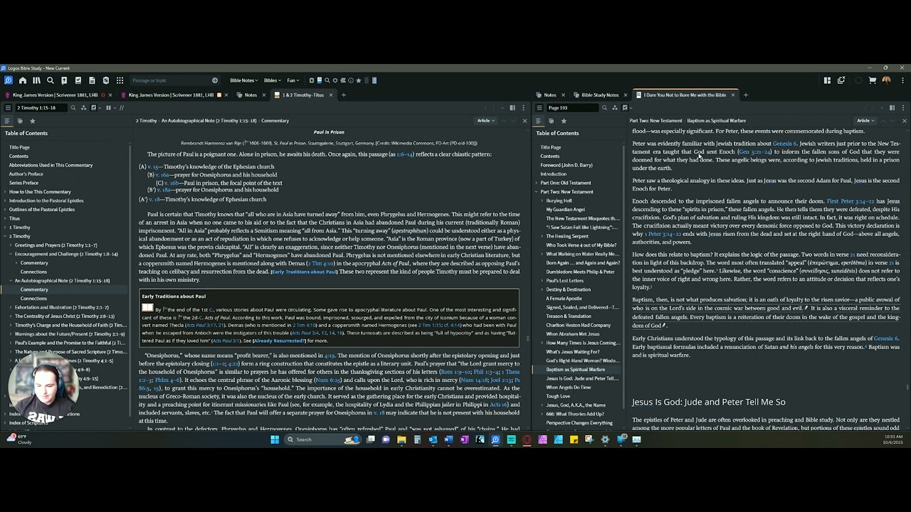 Logos Bible Study Software: Syncing Progress in Books Across Devices with Coach Colin (REPLAY ...
