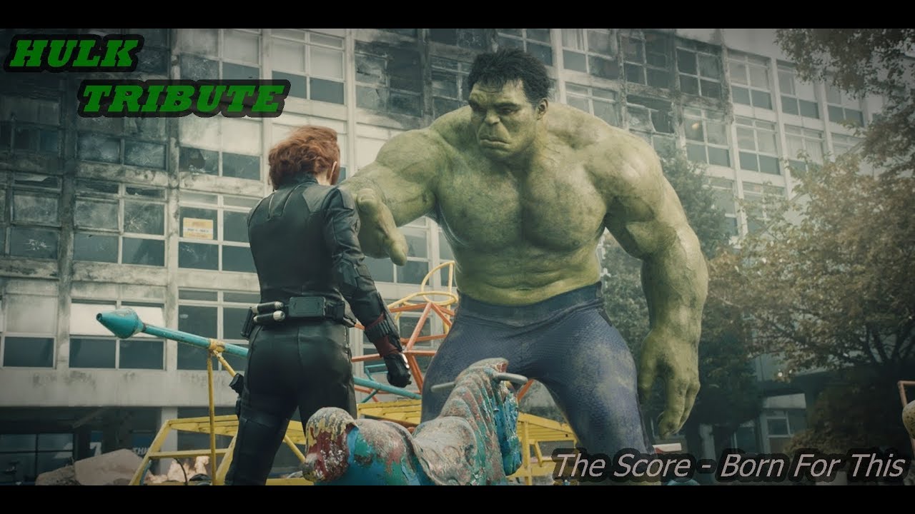 Hulk tribute-The Score Born For This - YouTube