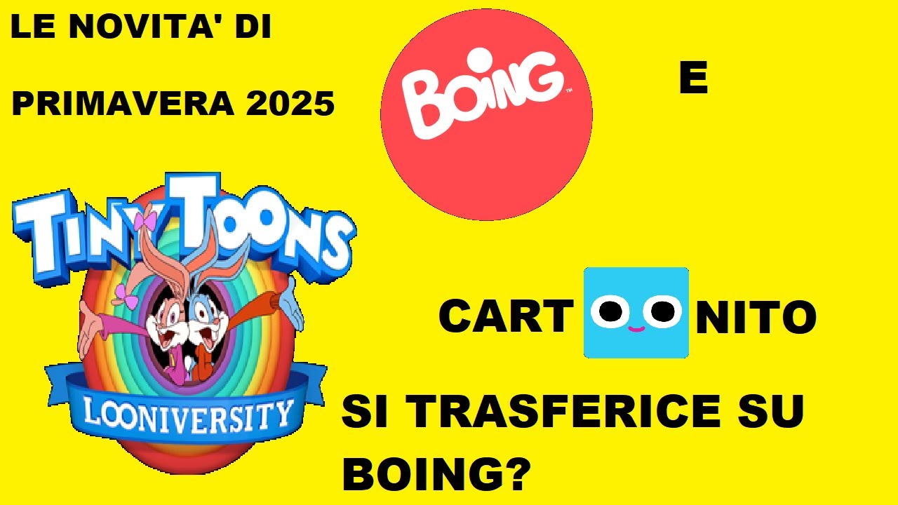 Le Novità di Boing e Cartoonito Primavera 2025 2.0/ The Siglones Show ...