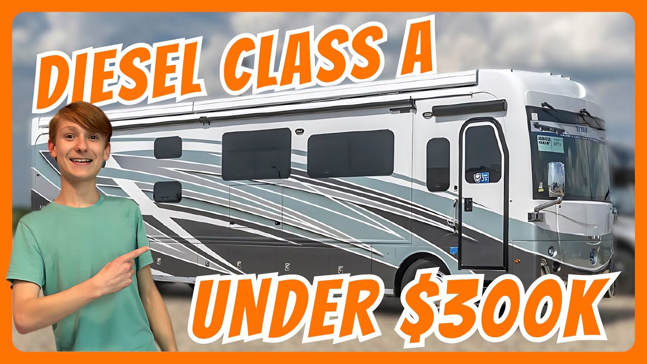 Most LUXURY Diesel Motorhome Under $300k in 2024! Holiday Rambler ...