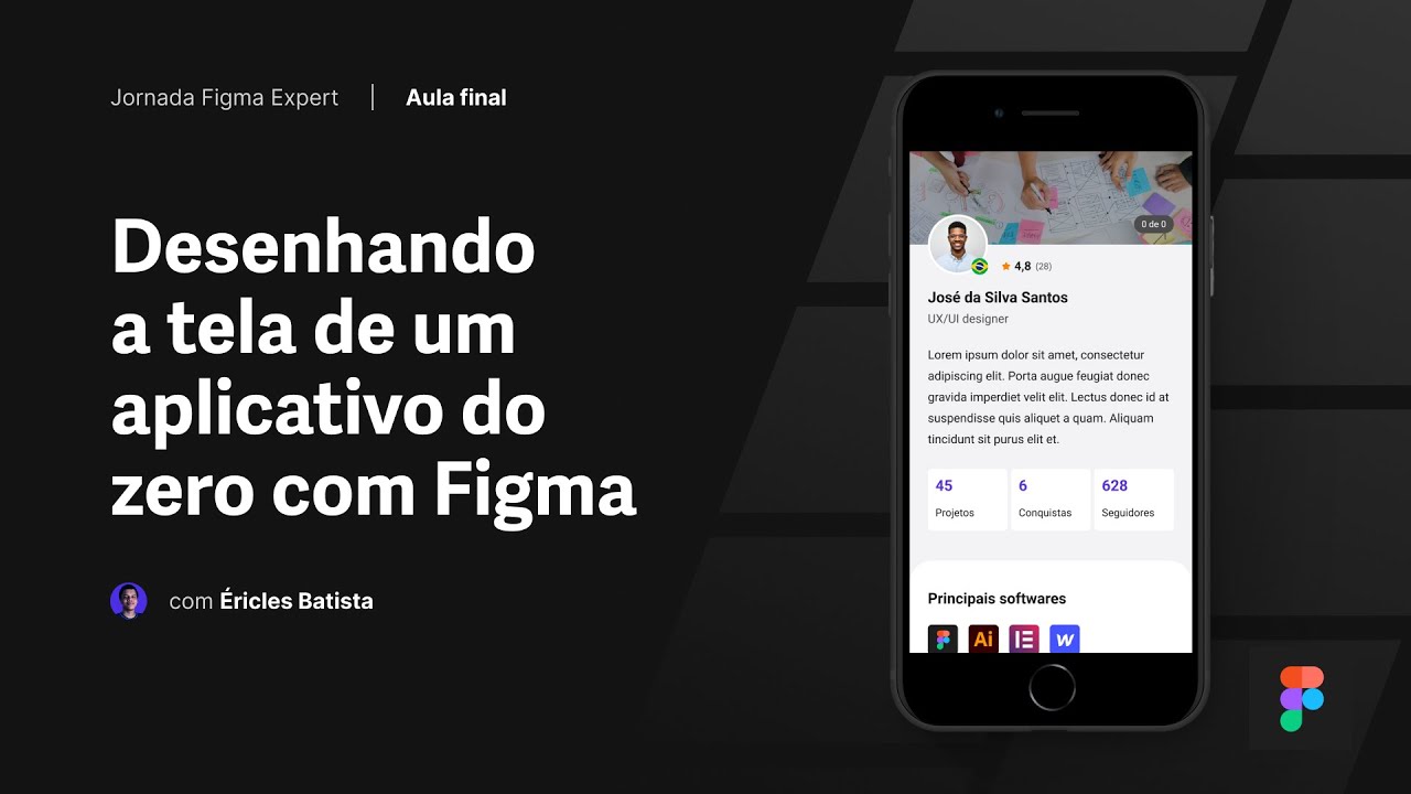 TELA de APLICATIVO do zero com o FIGMA (Última aula) - YouTube
