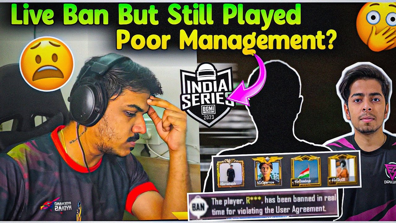 Player Got Live Ban But Still Played The Matches?😳 Why Casters Don't ...