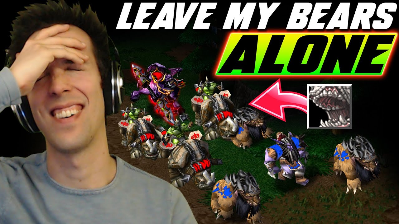 He's EATING all my BEARS! - Rank 1 Night Elf Quest Episode 12 - WC3 ...
