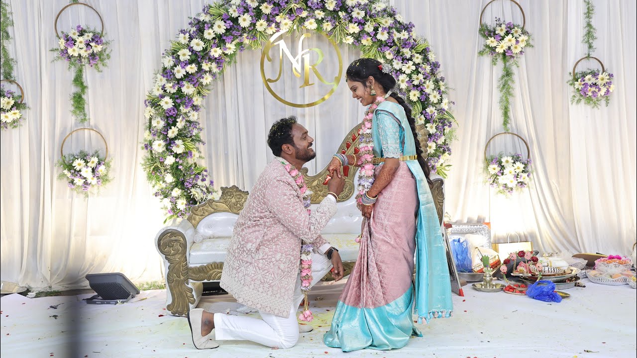 RAJITHA REDDY &NARENDRA REDDY ENGAGEMENT TEASER 4K - YouTube