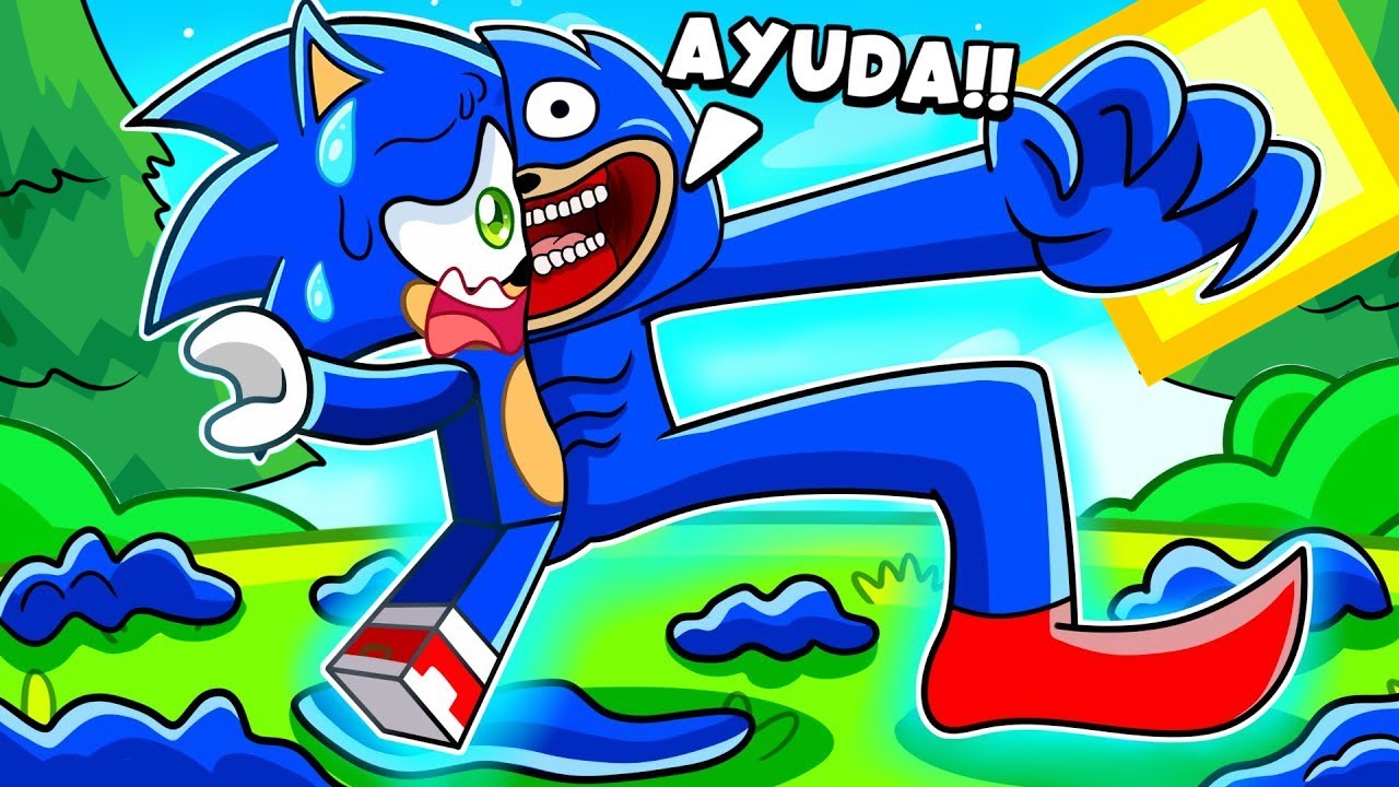 SONIC TURNS INTO SHIN SONIC in ROBLOX! - YouTube