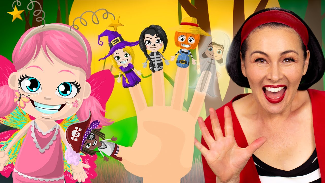 Halloween Finger Family | Fun Halloween Song | Lah-Lah Kids Songs ...