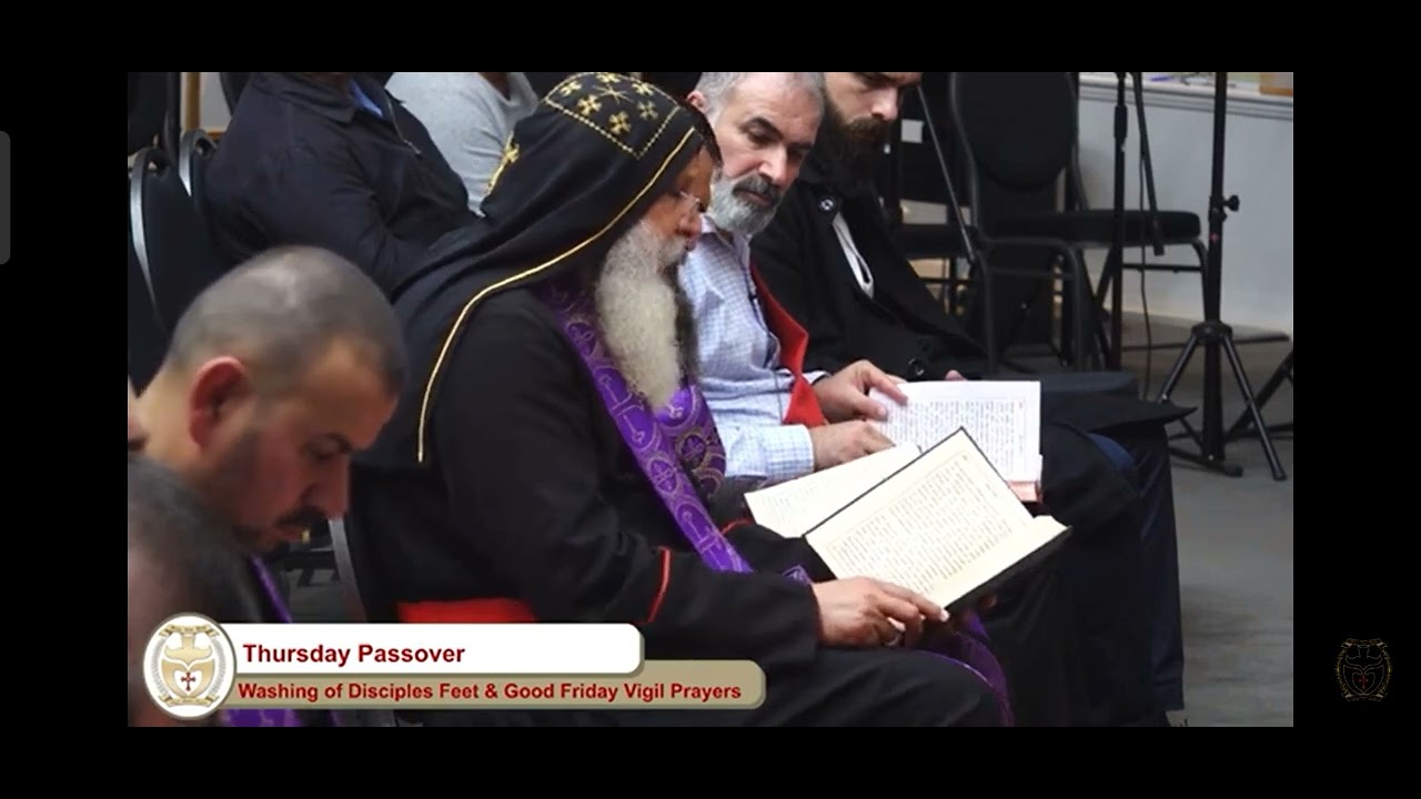 Woe to you, O' Judas - Good Friday Vigil Prayer chanted by His Grace ...