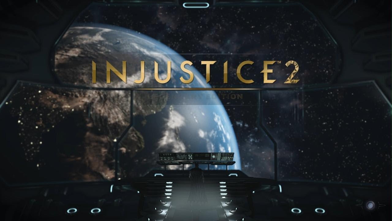 Injustice 2. Game Start-Up Main Menu Title screen & Intro - YouTube
