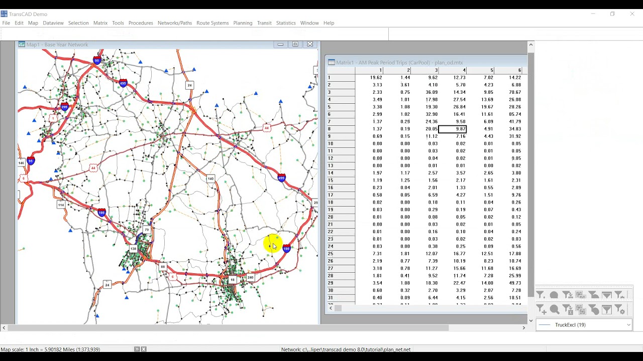 TransCAD Tutorial 5 - YouTube