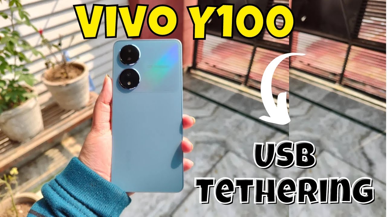 Vivo Y100 USB Tethering || Vivo Y100 connect usb to pc || USB tethering ...