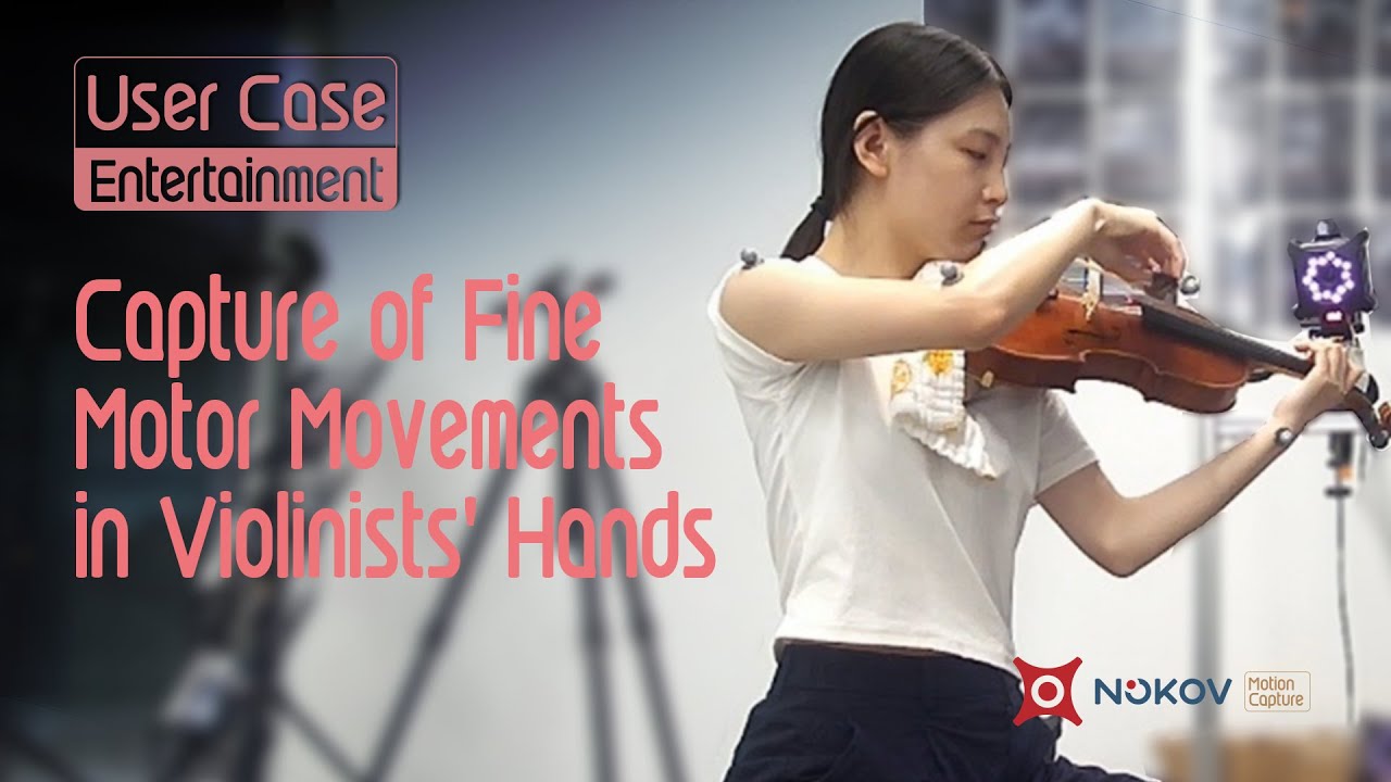 Capture of Fine Motor Movements in Violinists' Hands - YouTube