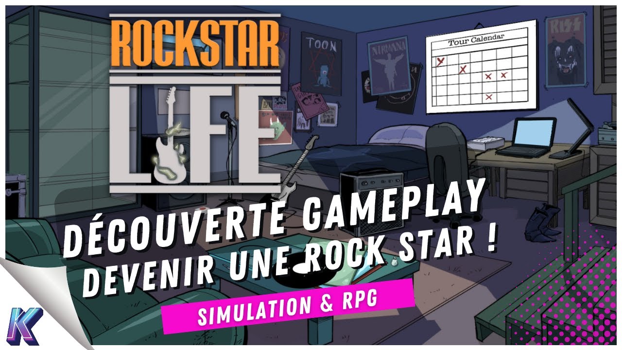 ROCKSTAR LIFE | Devient une Rock Star ! Simulation RPG | Découverte ...