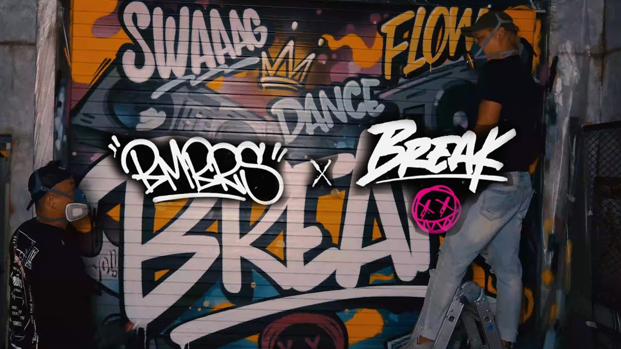 BMBRS X BREAK STUDIO GRAFFITI ART - YouTube